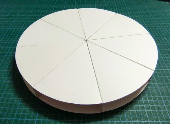 From My Craft Room: Advent Calendar With A Circular Base Tutorial