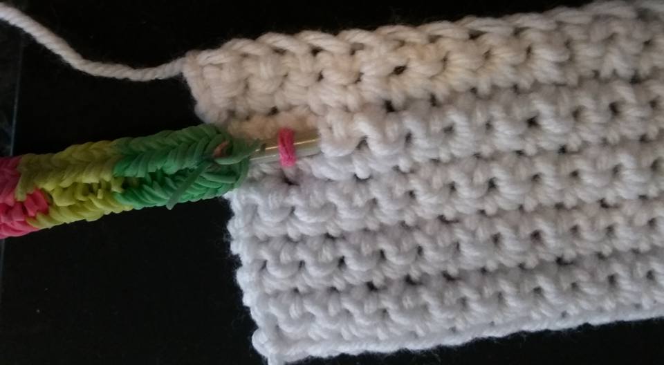 Their Nana Makes it: Mini Photo Tutorial, Slip Stitch Surface Crochet