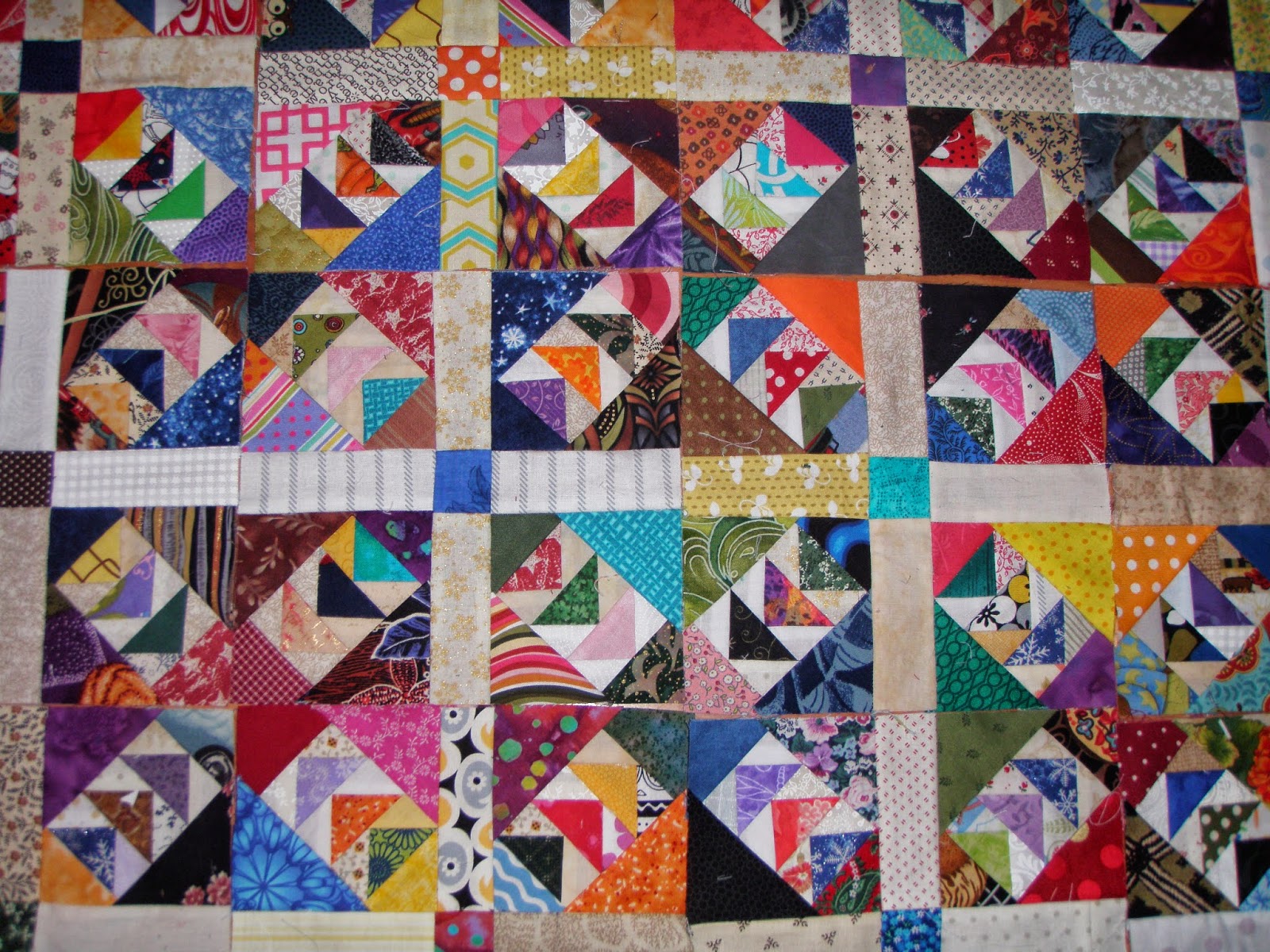 Quilting with Calicos: Wild & Goosey Progress