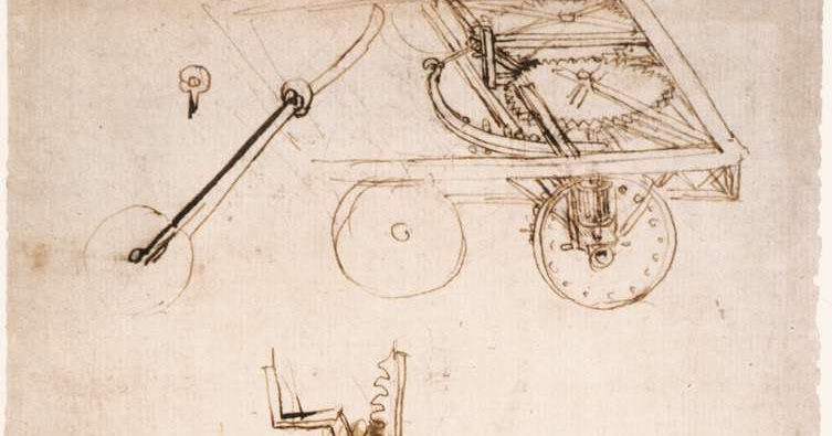 LEONARDO DA VINCI: El Automóvil