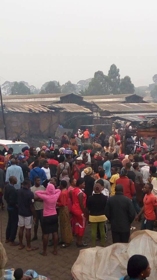 Bamenda Food Market on fire (Photos) - Beta Tinz
