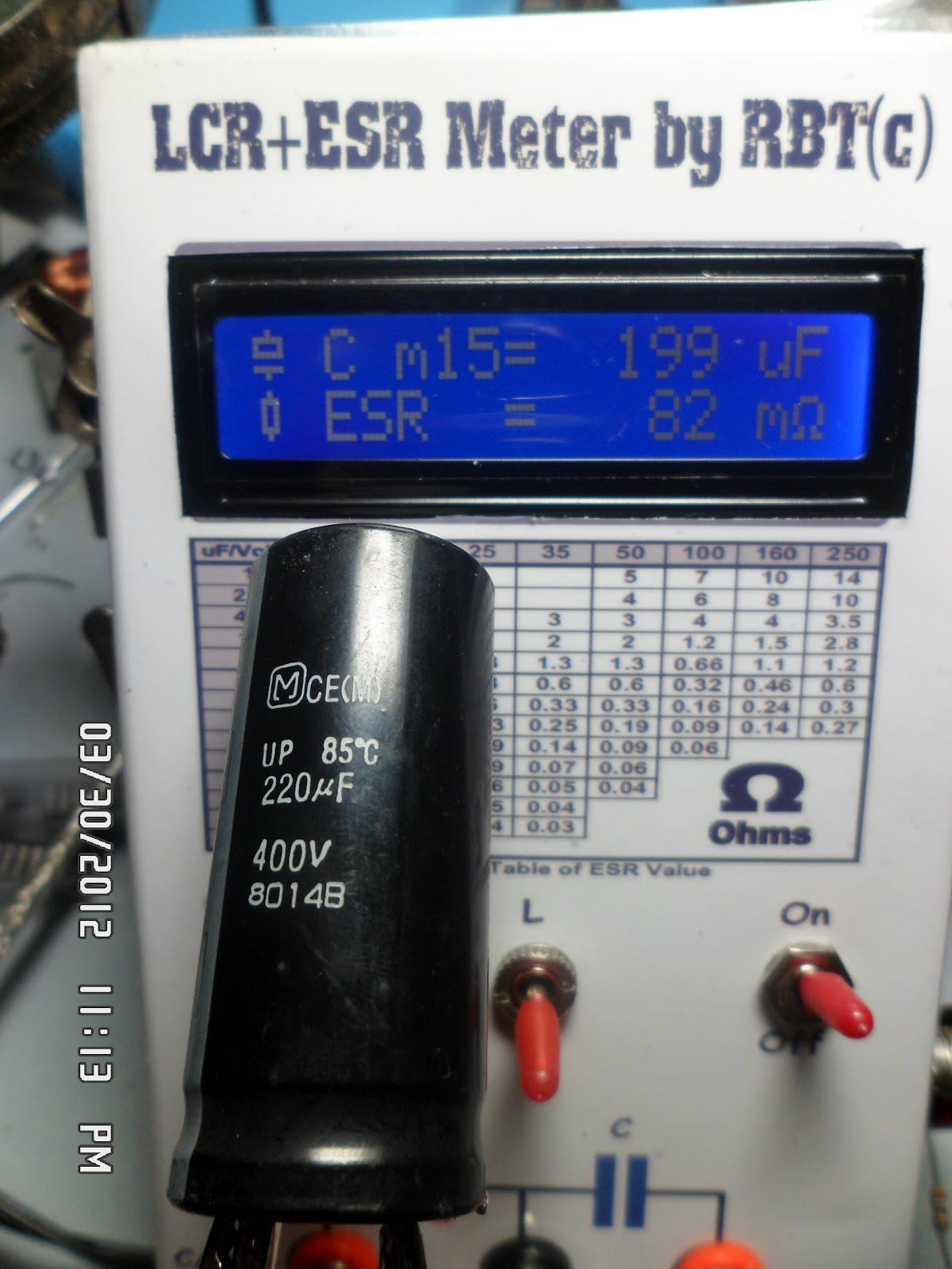 RBT's Tech Depot: DIY LCR+ESR Meter