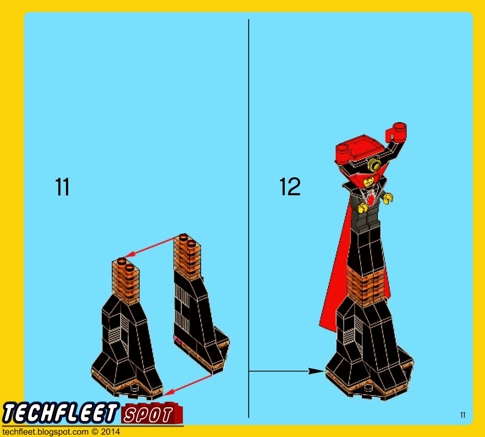 techfleet spot: The Lego Movie: Lord Business Build Instructions