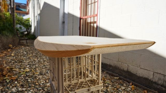 Dorff Boards: Wooden Compsand 42" Bodyboard