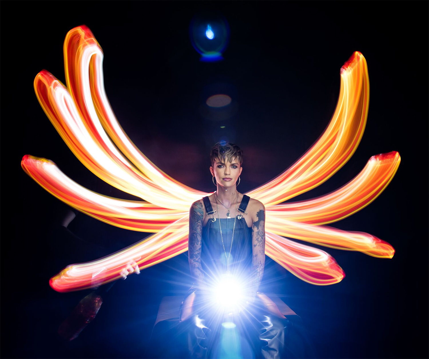 Light painting portraits of the main stage artists for the Wango Tango ...
