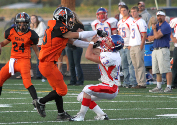 On the bleachers: Ronan vs. Bigfork football photos