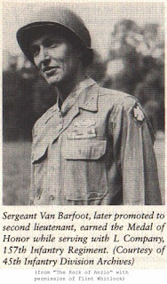 Short Run Pro USA Blog: FLAG DUTY: Second Lieutenant Van T. Barfoot's ...