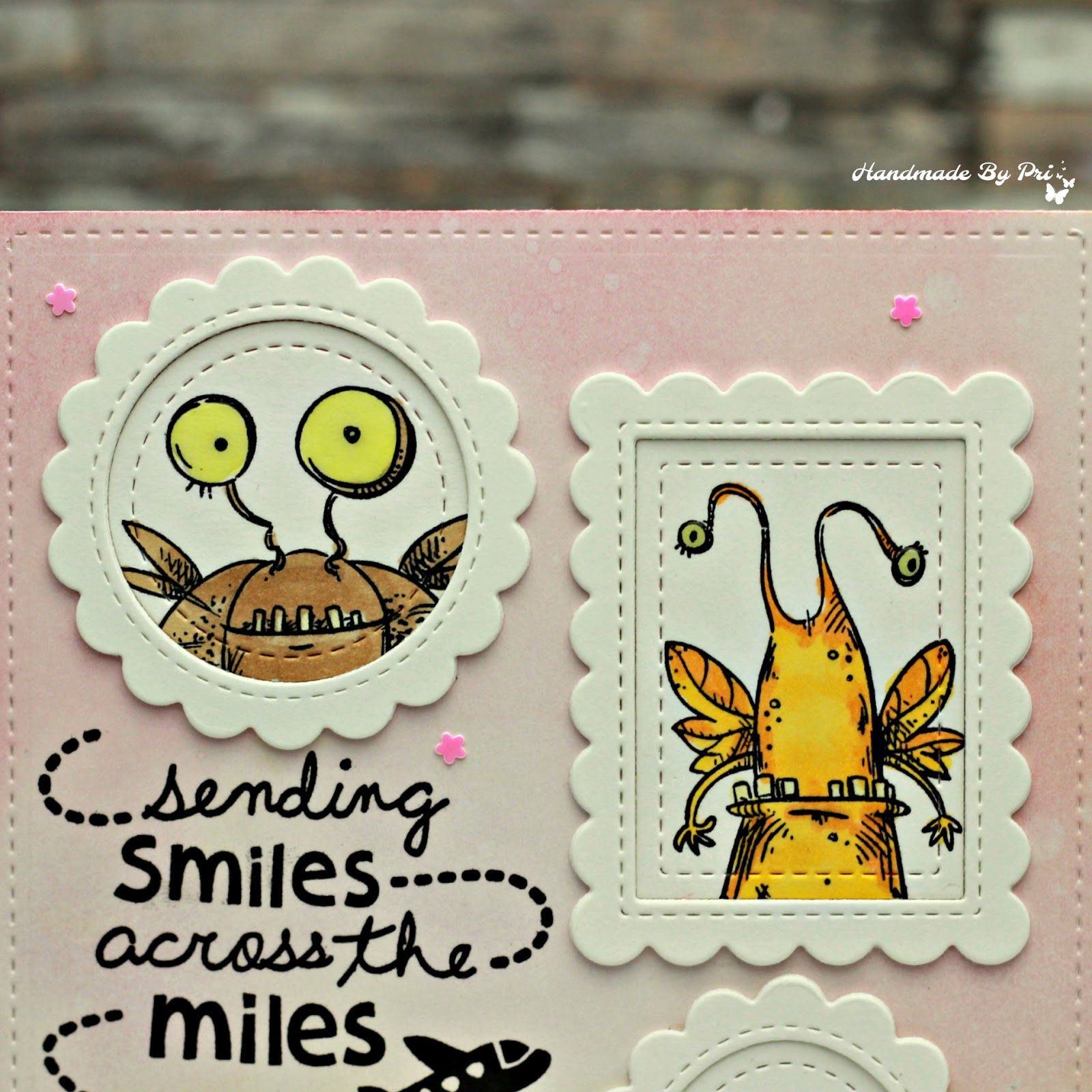 Me And My Daily Papercraft: Sending Smiles Across The Miles
