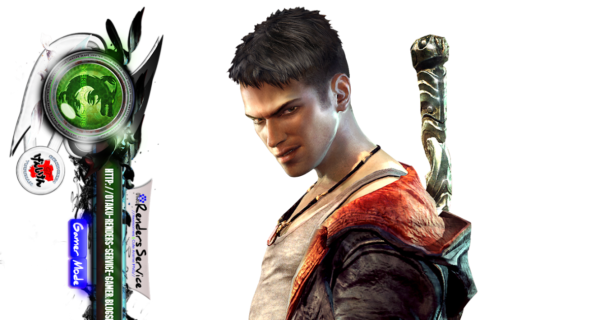 DmC:Dante DmC HD Render | ORS Anime Renders:Gamer Mode
