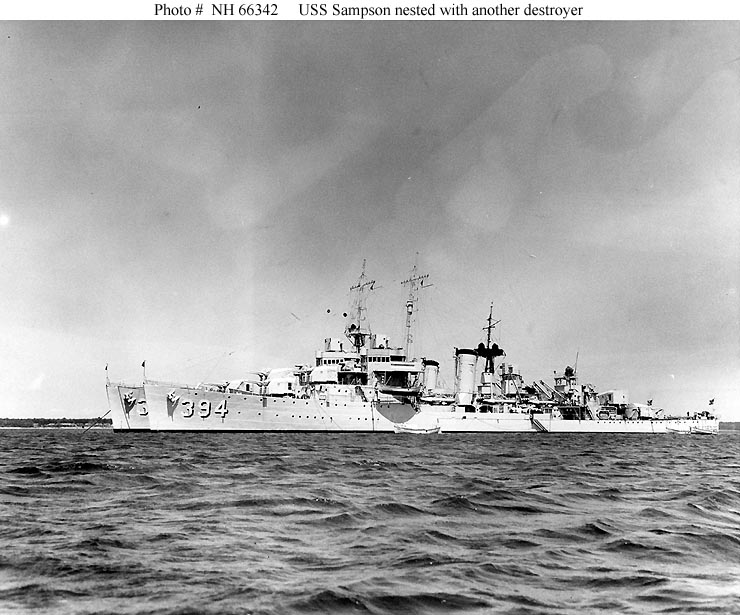 Naval Warfare: USS Sampson (DD-394)