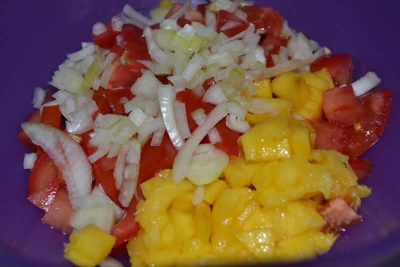 adobongblog: Ensaladang mangga (Mango salad)