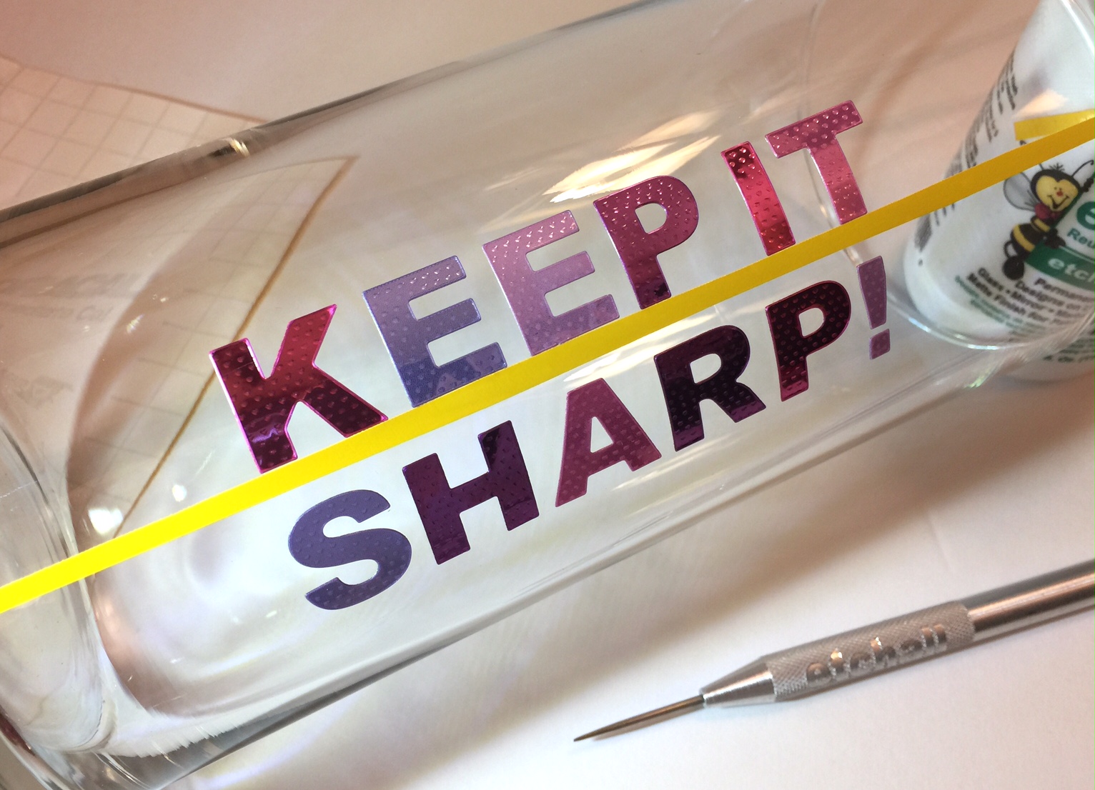 sbartist : painting in the dark: Keeping It Sharp... Quick and Easy DIY ...