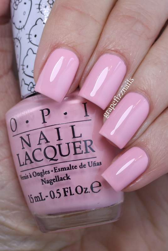 Grape Fizz Nails: New OPI Hello Kitty Collection
