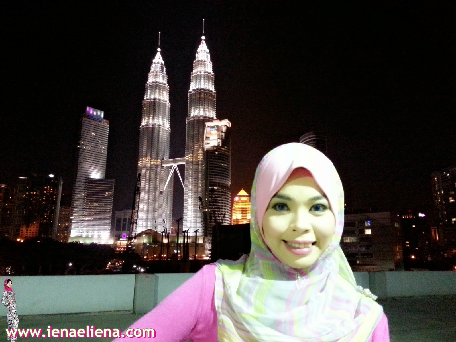 Behind The Scene : KLCC Night View Photoshoot - iena lifestyle blogger