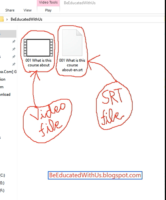 What is SRT file and how to use SRT file in VLC player?? - Education is ...
