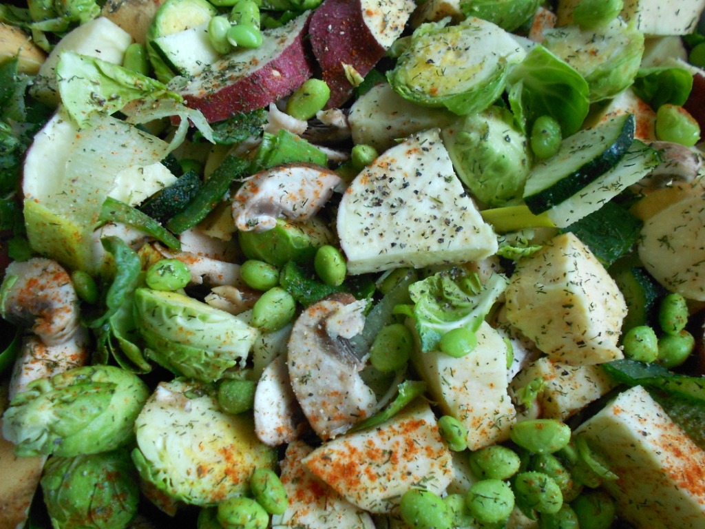 Snacking Squirrel: Saturday Scramble, Yoga and Roasted Root Vegetables