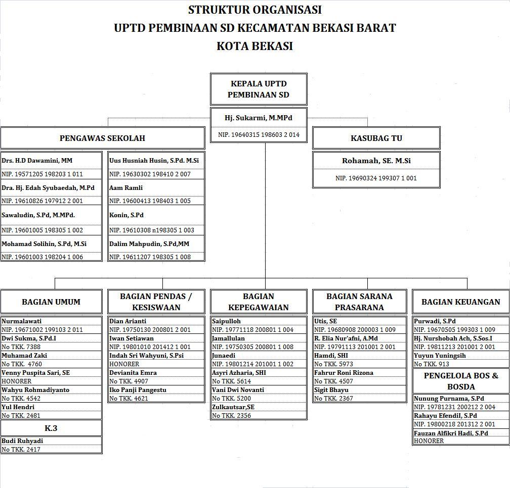 Struktur Organisasi UPTD