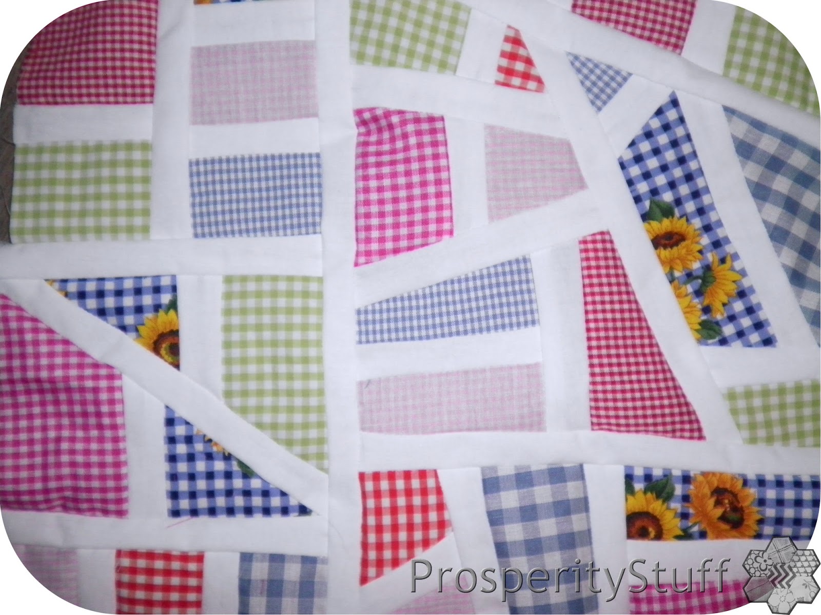 ProsperityStuff Quilts: Gingham Mosaic