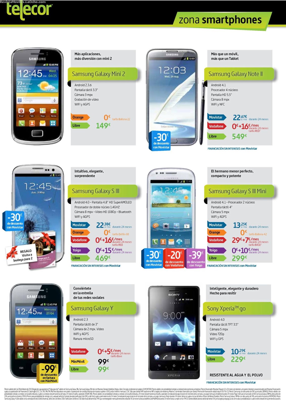 Revista Móviles: Revista Telecor febrero 2013