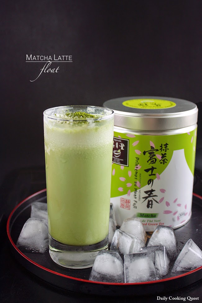 [Japanese Recipes] Matcha Latte Float - All Asian Recipes For You