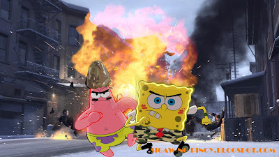 Sigaw ng Pinoy!: Spongebob and Patrick Ready for Battle