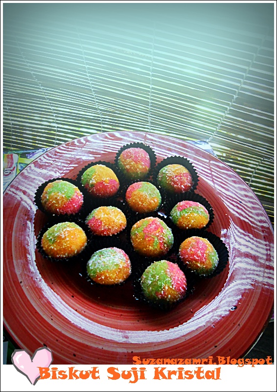 ..Cooking with soul.....: BISKUT SUJI KRISTAL