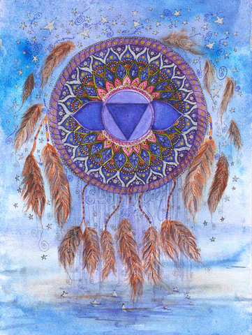 Maria Forrester Illustration: Beautiful Chakra Paintings