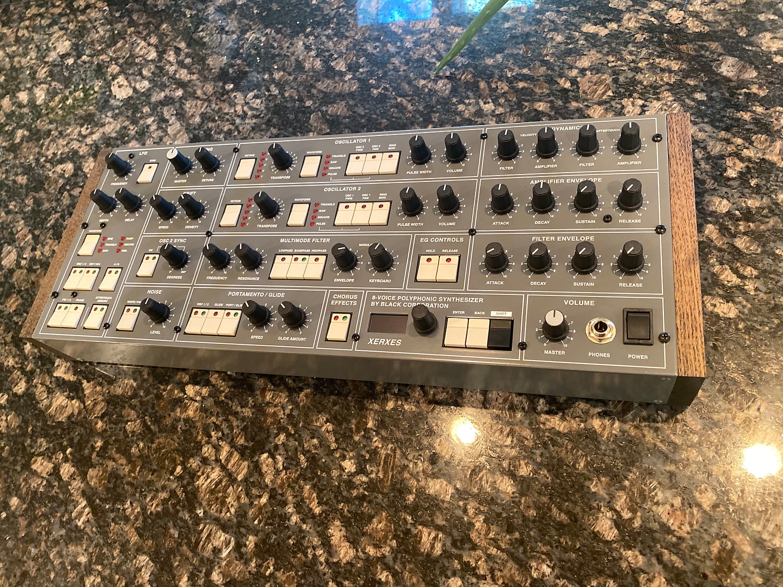 MATRIXSYNTH: Black Corporation Xerxes SN 1839