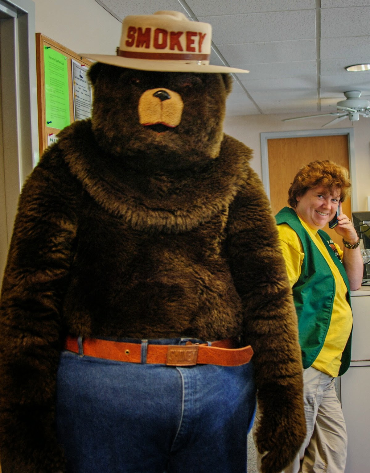What A View!!! : Smokey Bear's 70th Birthday Party and High Cliff State ...