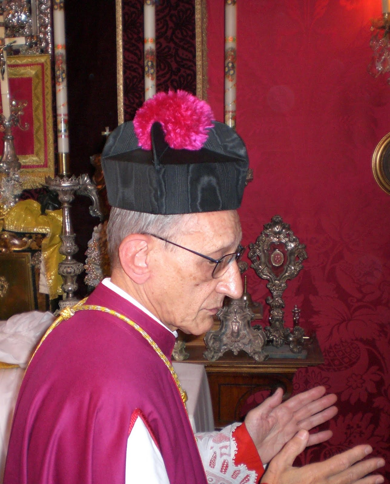 The Philippi Collection: Headgear of Monsignore Angelo Amodeo