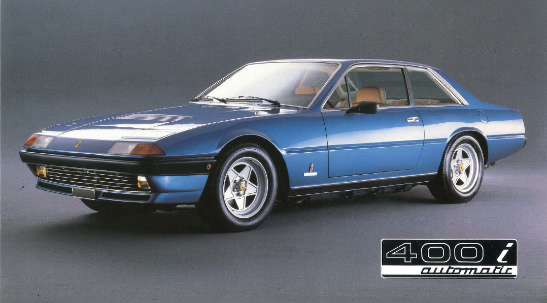 Ferrari 400: Ferrari 400i automatic brochure