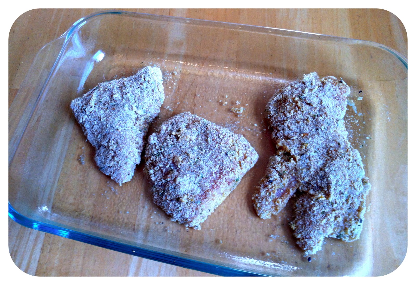 Courting Contentment: Double Breaded Chicken Parmesan
