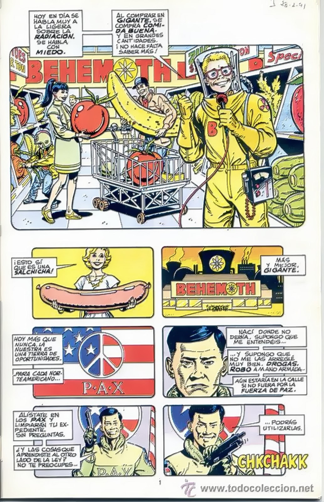 GON-SATUR: "GIVE ME LIBERTY" de FRANK MILLER y DAVE GIBBONS (1990)