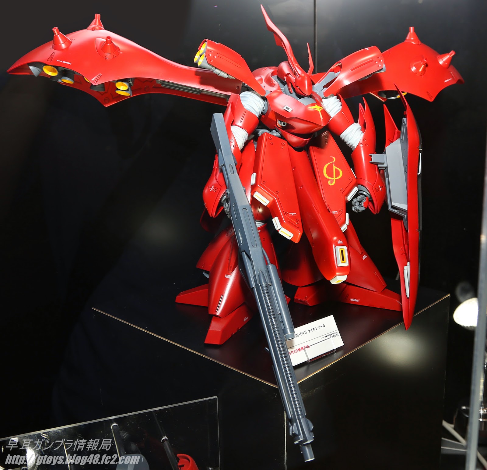 GUNDAM GUY: RE/100 MSN-04 II Nightingale - On Display @ Chara: C3 x ...