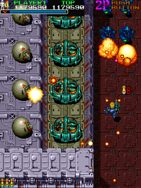 VGJUNK: OUT ZONE (ARCADE)