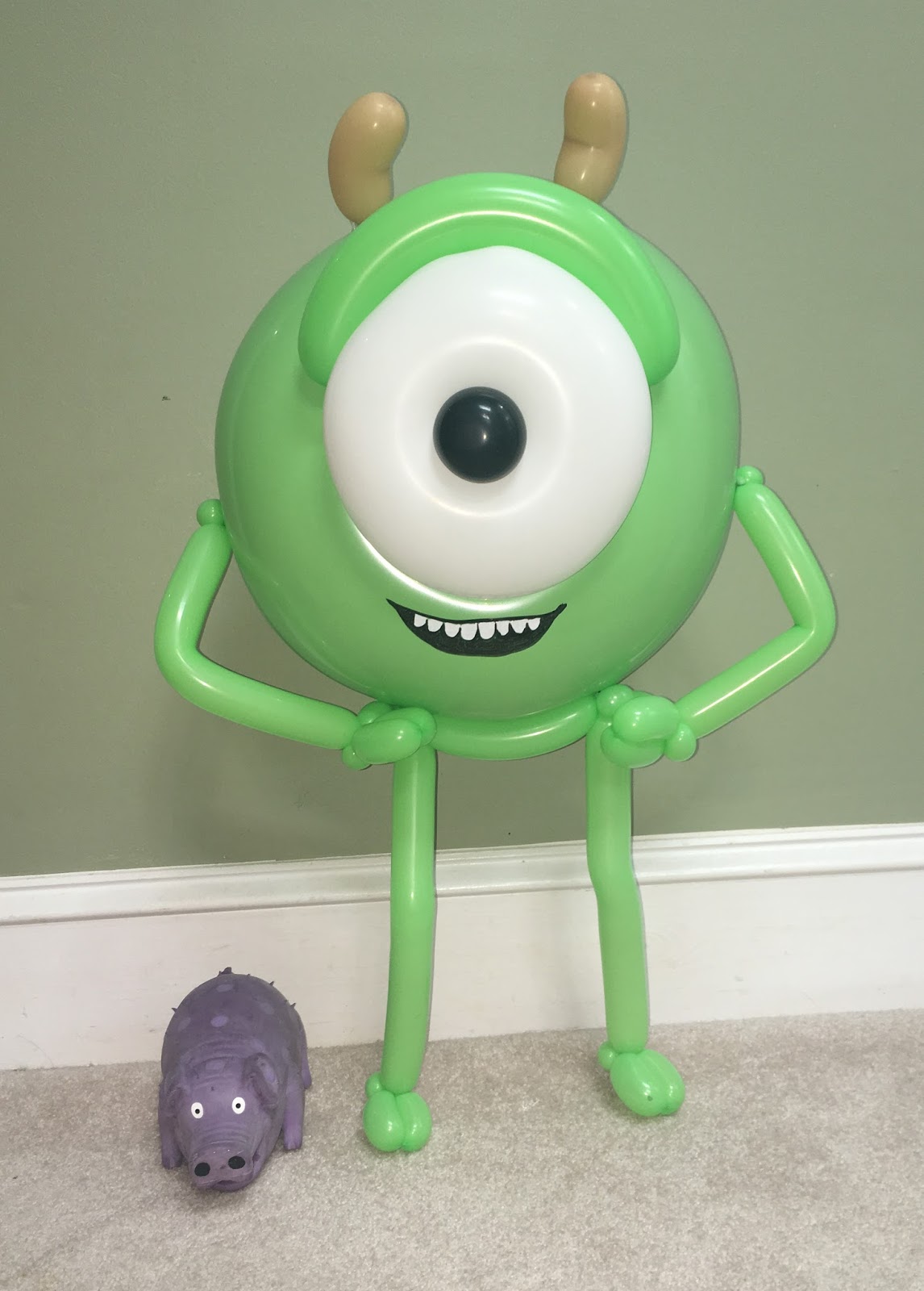 Daily Purple Pig: September 7 - Mike Wazowski