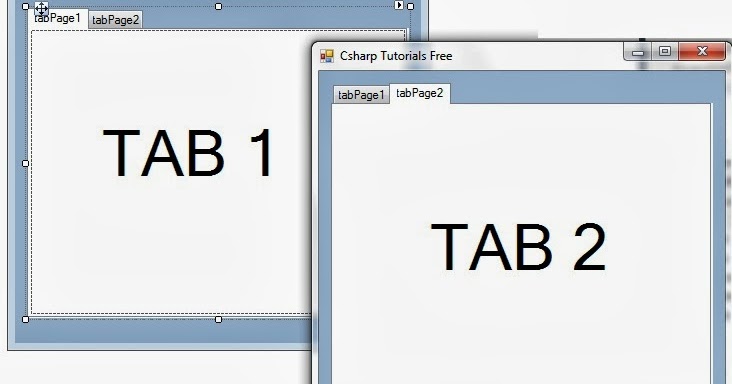 C# Tutorials : c sharp tab control