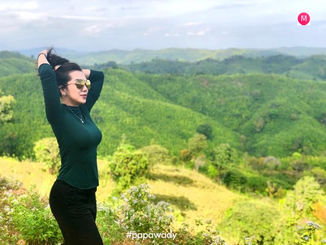 Warso Moe Oo Photoshoot , Night Out Snaps and Chaung Thar Beach Photoshoot