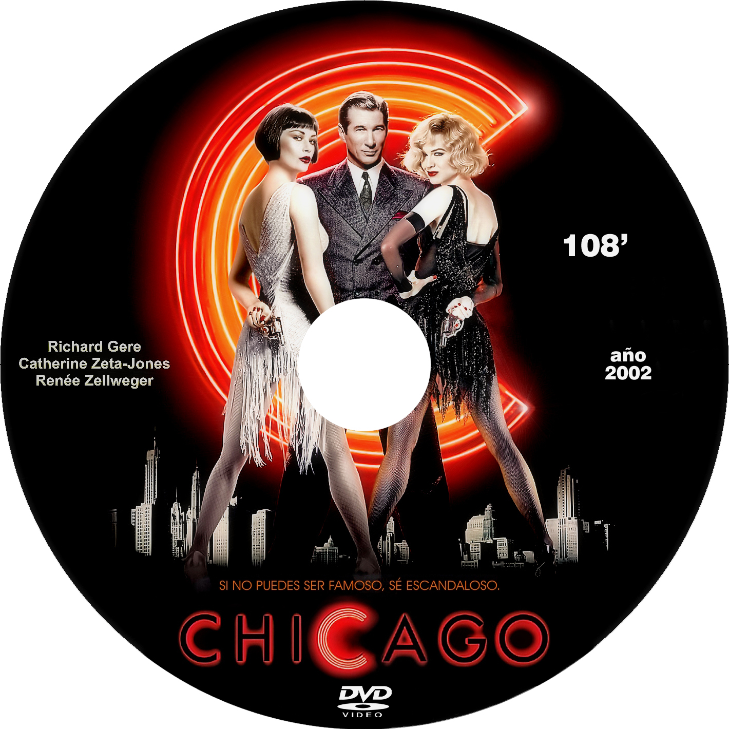 Caratulas de películas DVD para cajas CD: Chicago - [2002]