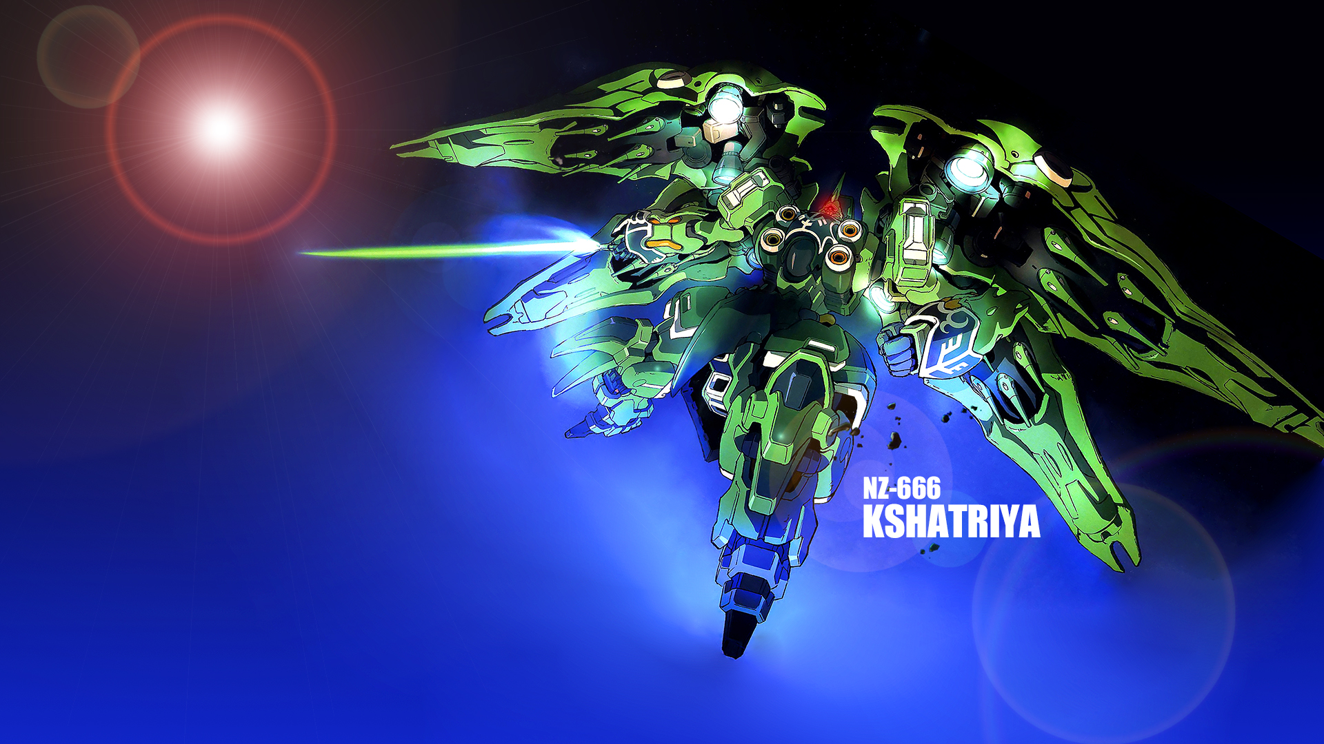 SDガンダムオペレーションズ: Kshatriya クシャトリヤ NZ-666