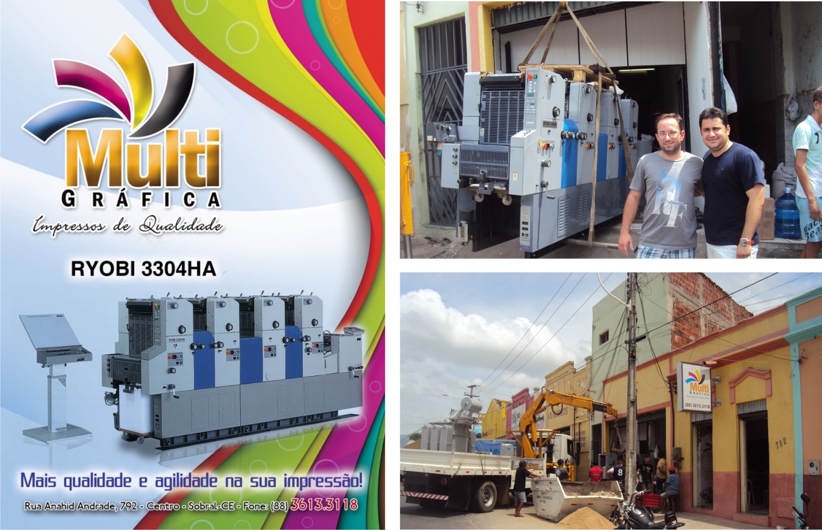 Sobral de Prima: MULTI GRÁFICA REVOLUCIONA O MERCADO GRÁFICO DE SOBRAL