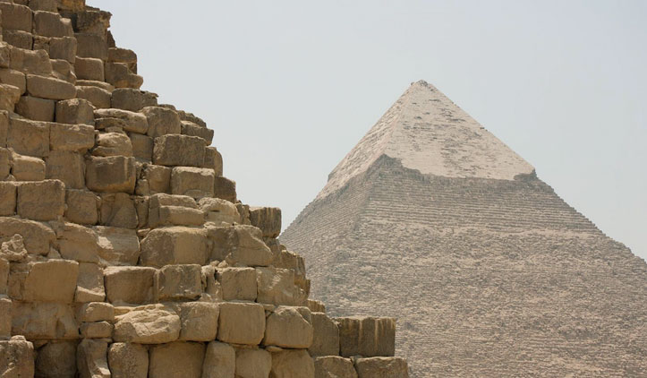 A arquitetura das pirâmides