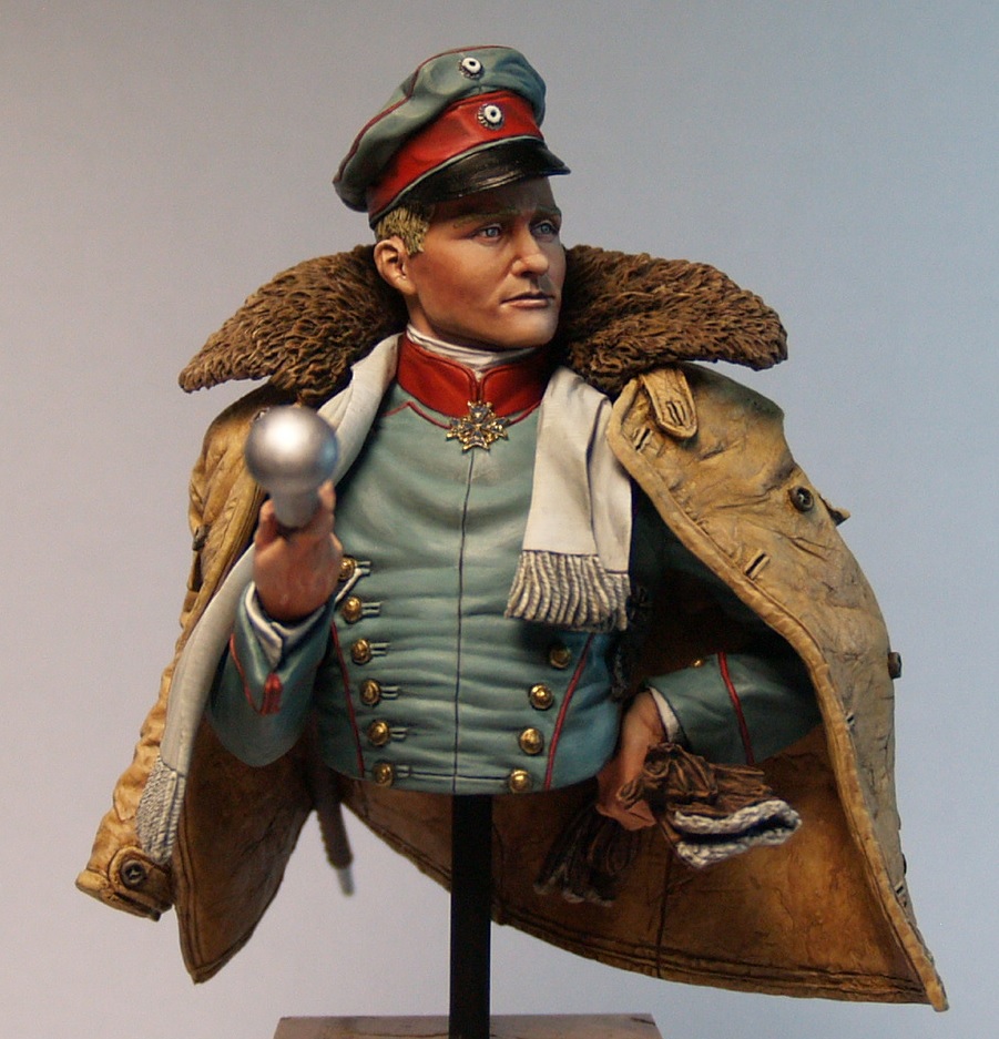 Miniatures, Paint and History: Red Baron Bust by Alexandros Models