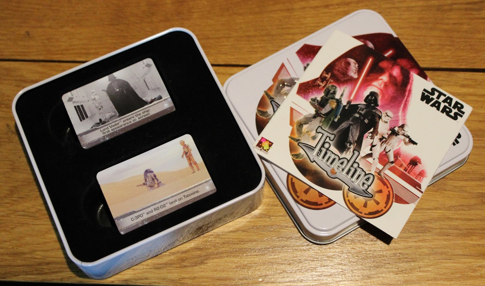 Random Nerdery: Christmas stocking fillers #4: Star Wars Timeline card ...