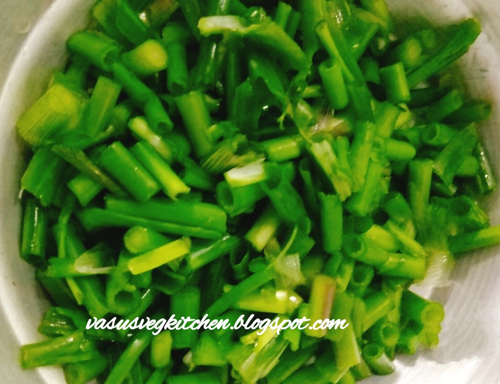 Vasusvegkitchen: Potato Spring Onion fry, Aloo hare pyaz ki sabzi, Aloo ...