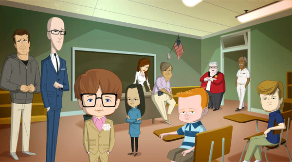 Allen Gregory ~ Cartoon Image