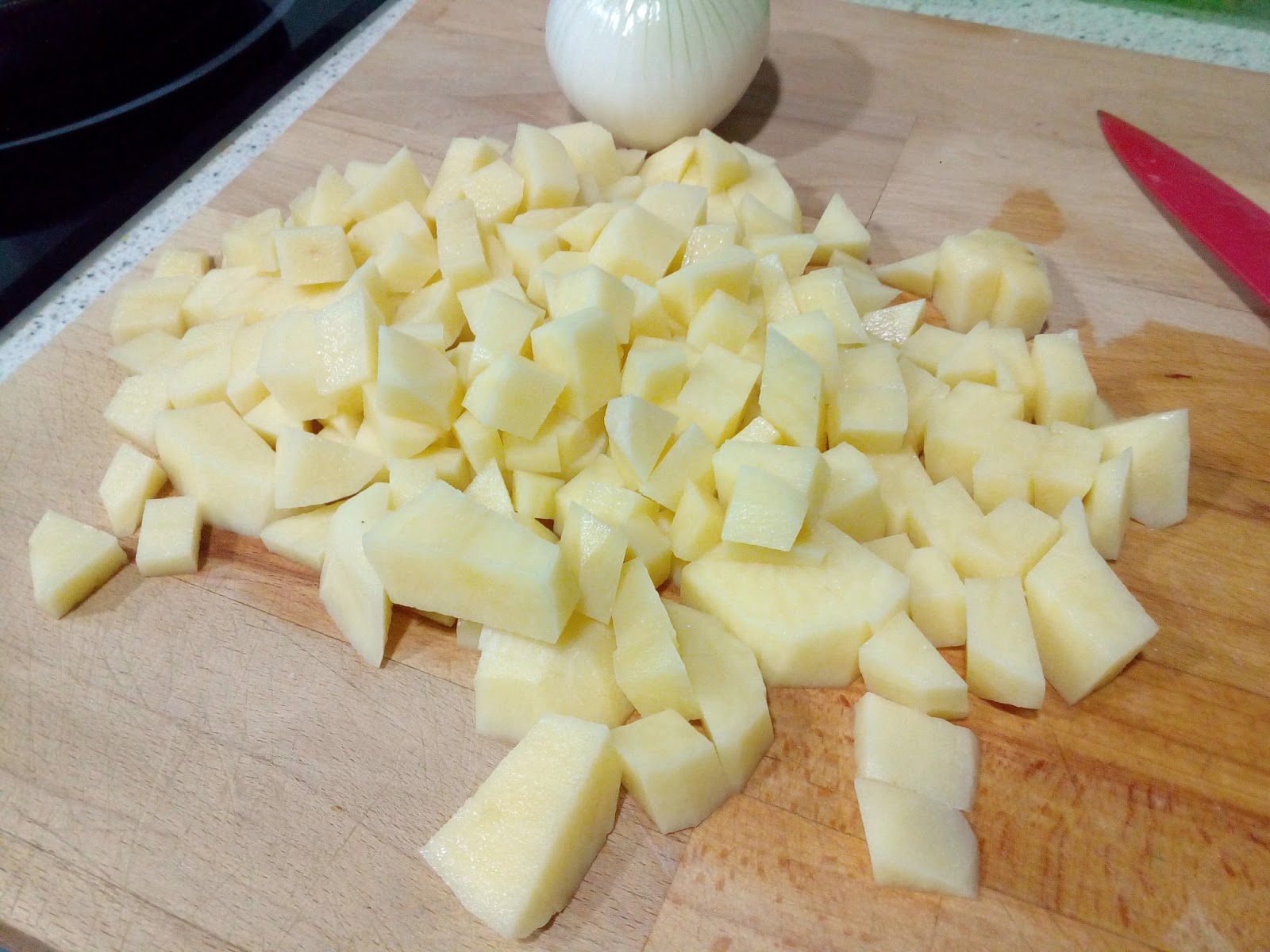 TORTILLA DE PAPAS CON CEBOLLA | Mi Cocina