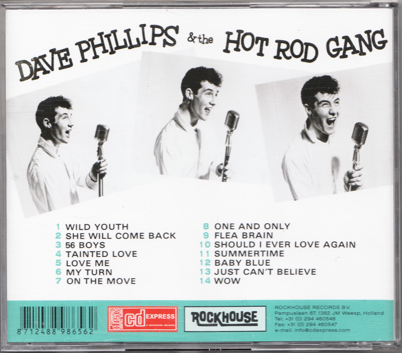 Rock 'n' roll is here to stay: Dave Phillips & the Hot Rod Gang - Wild ...
