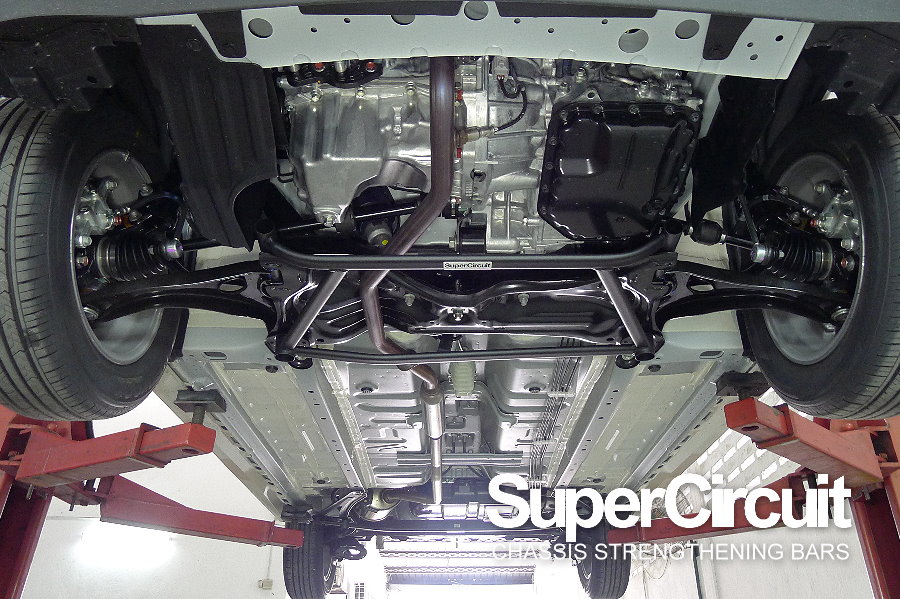 SUPERCIRCUIT CHASSIS STRENGTHENING BARS: Perodua Axia FL (VVT-i engine ...