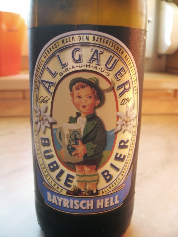 Sörök bemutatója, tesztje: Allgauer Büble Bier Bayrisch Hell 4.7%